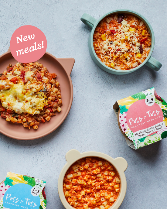 Children's mealtimes made easy – Pots For Tots